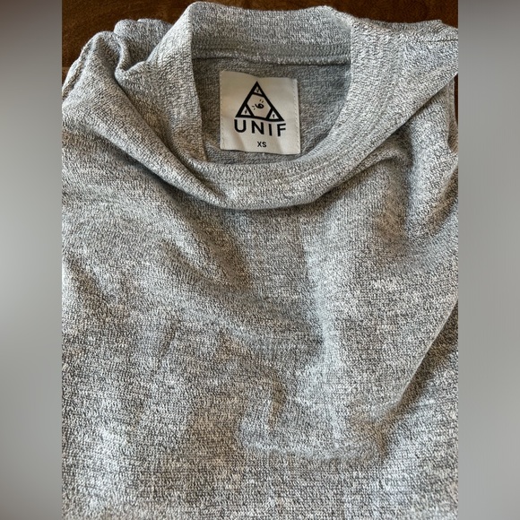 UNIF | Tops | Vintage Unif Tera Top Grey Marl | Poshmark